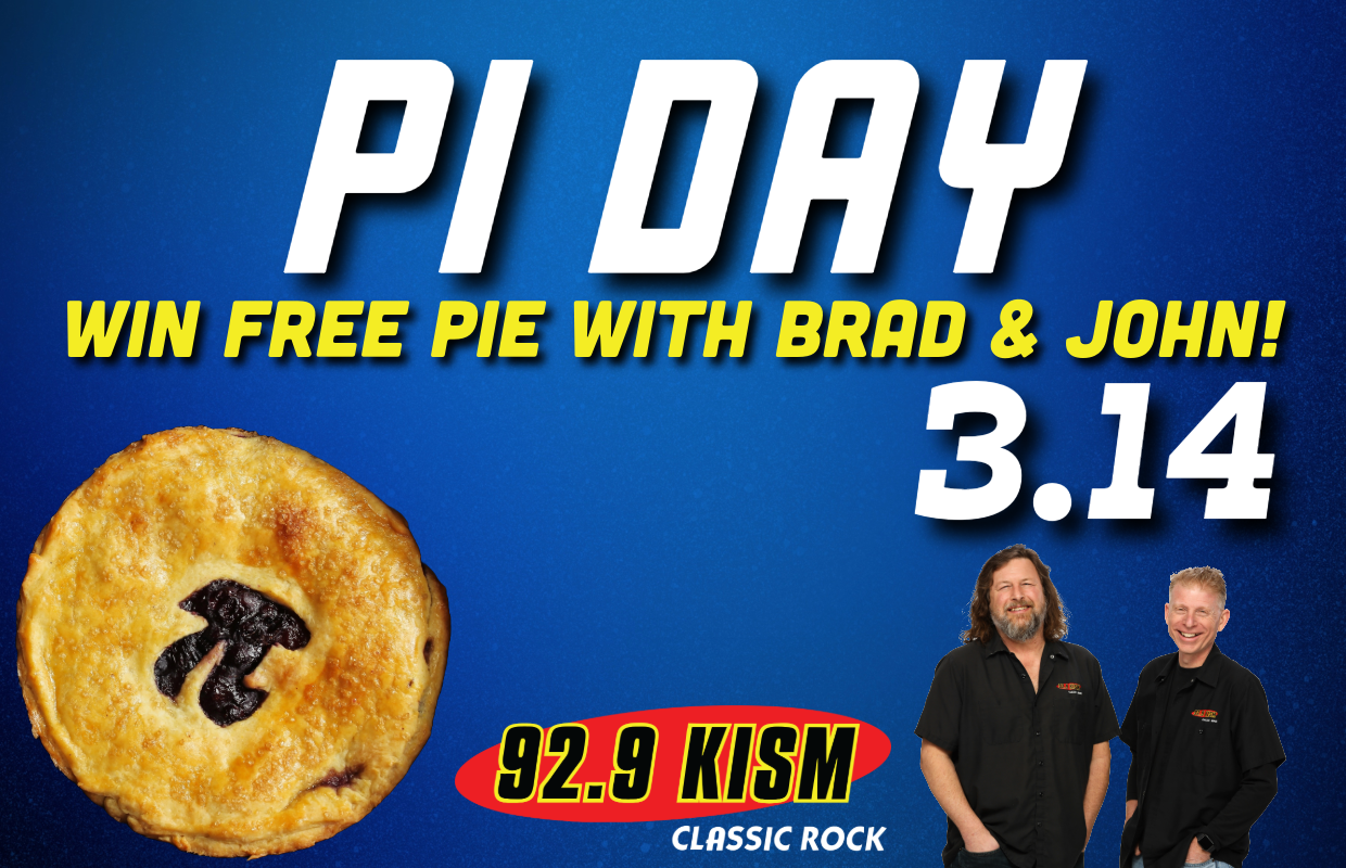 Pi Day with Brad & John | Classic Rock 92.9 KISM