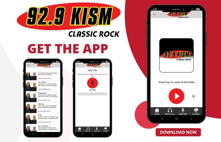 KISM App – Download Now | Classic Rock 92.9 KISM